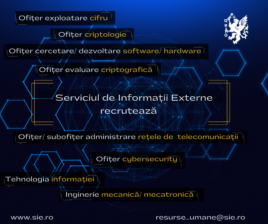 Recrutare Serviciul de Informații Externe - Facultatea de Automatică și ...